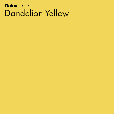 Dandelion Yellow by Dulux - Style Sourcebook