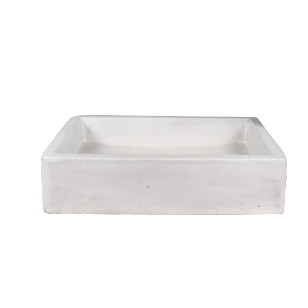 Rectangle Concrete Basin by Just in Place - Style Sourcebook