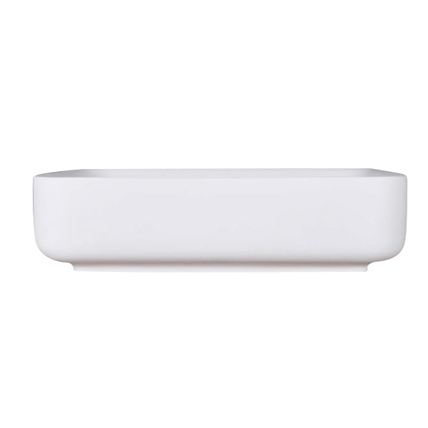 Raised Rectangle Solid Surface Basin by Just in Place | Style Sourcebook