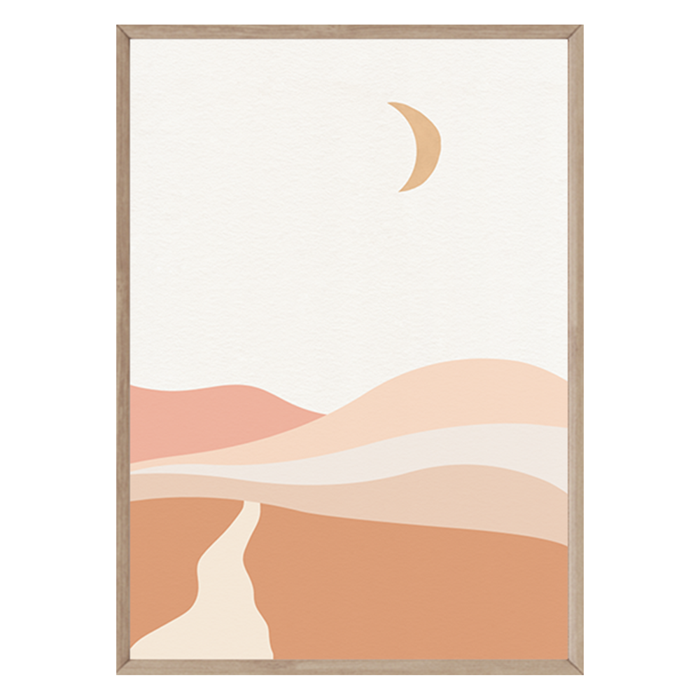 Lone Moon by Boho Art & Styling - Style Sourcebook