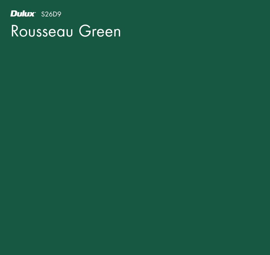 Rousseau Green by Dulux - Style Sourcebook