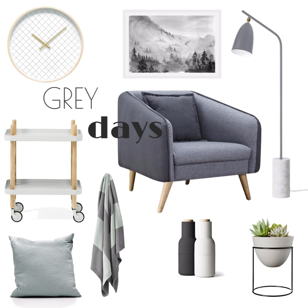 Grey Days Interior Design Mood Board by Katy Thomas Studio - Style ...