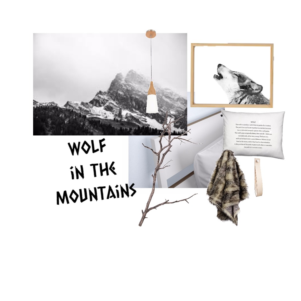 wolf room Interior Design Mood Board by ZIINK Interiors - Style Sourcebook