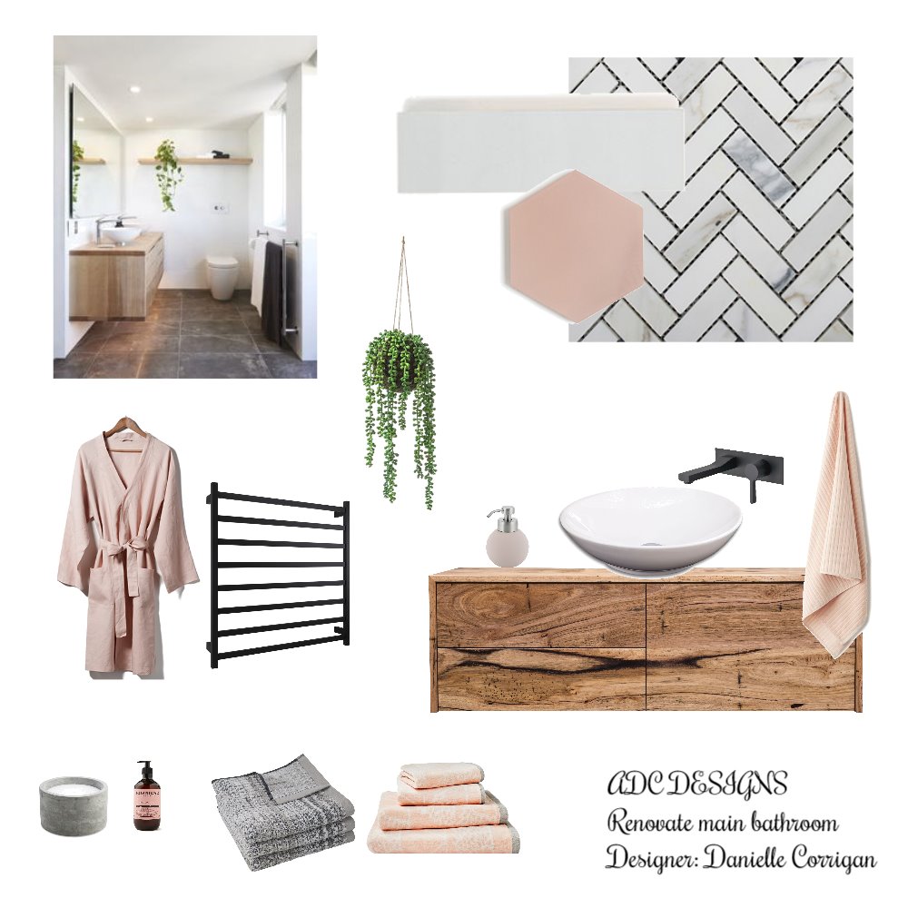Noa bathroom Interior Design Mood Board by Danielle Corrigan | Style ...