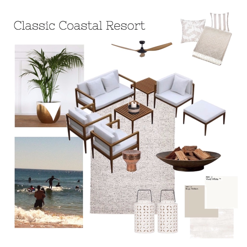 Classic Coastal Resort Interior Design Mood Board by fox-e-designs ...