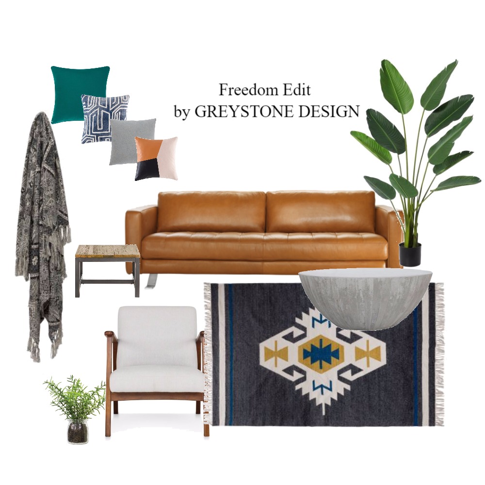 fREEDOM Interior Design Mood Board by Greystonedesign - Style Sourcebook