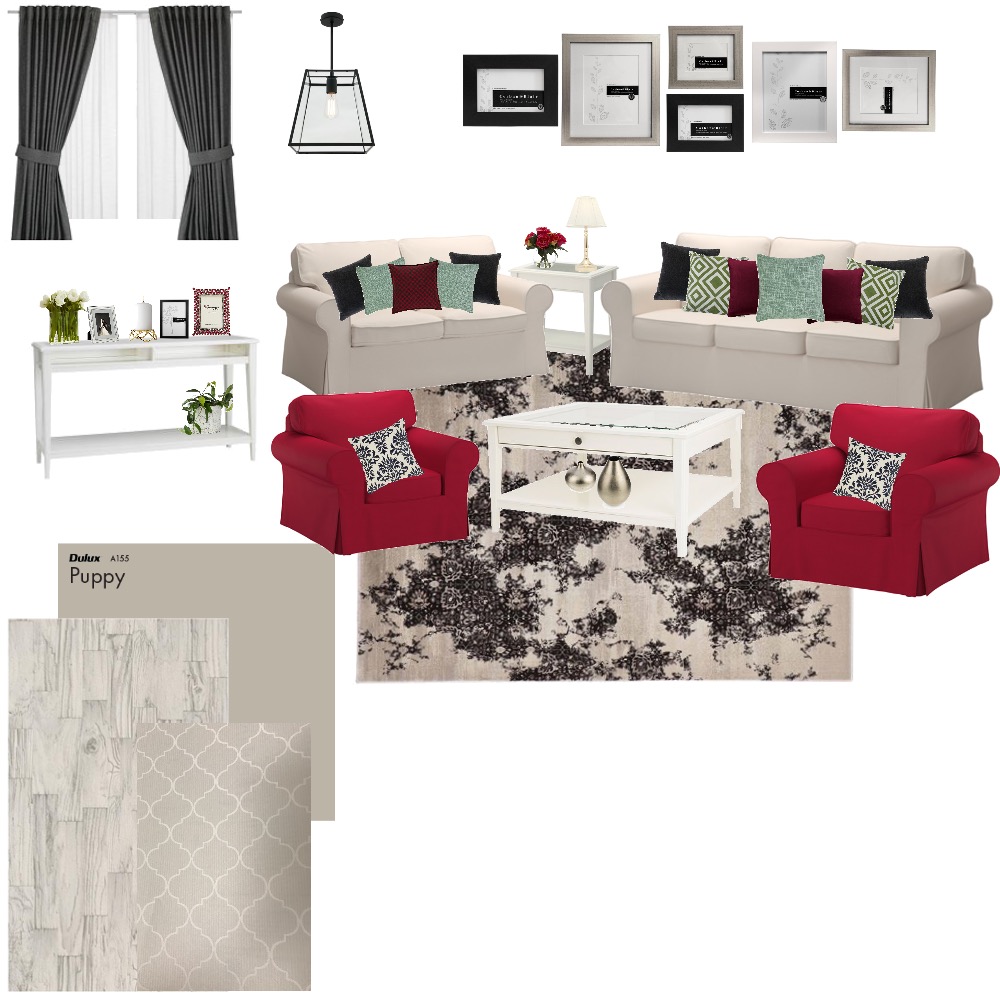 ikea living room Interior Design Mood Board by Hnouf - Style Sourcebook