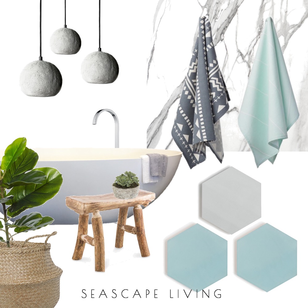 Turquoise Interior Design Mood Board by Seascape Living - Style Sourcebook