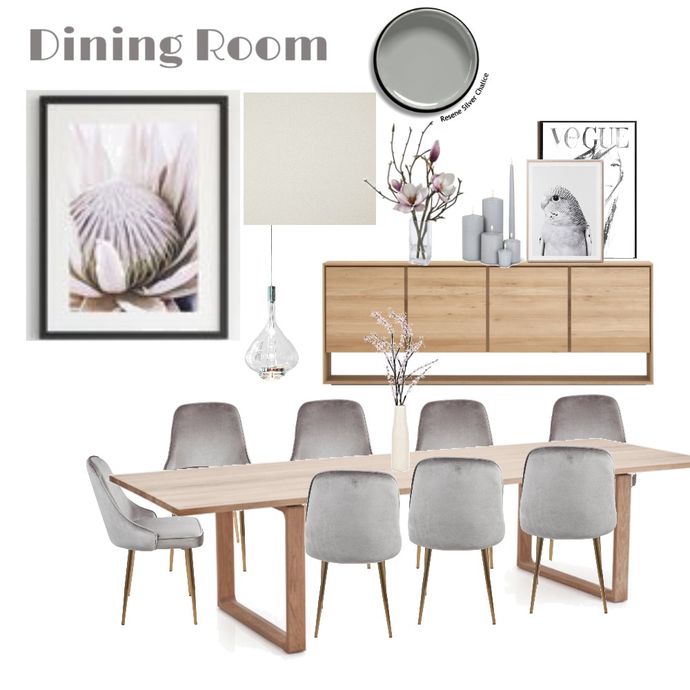 Dining Room Interior Design Mood Board by LGDesigns - Style Sourcebook