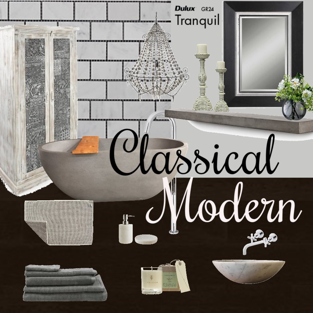classical Modern Interior Design Mood Board by Pauladesigns - Style ...