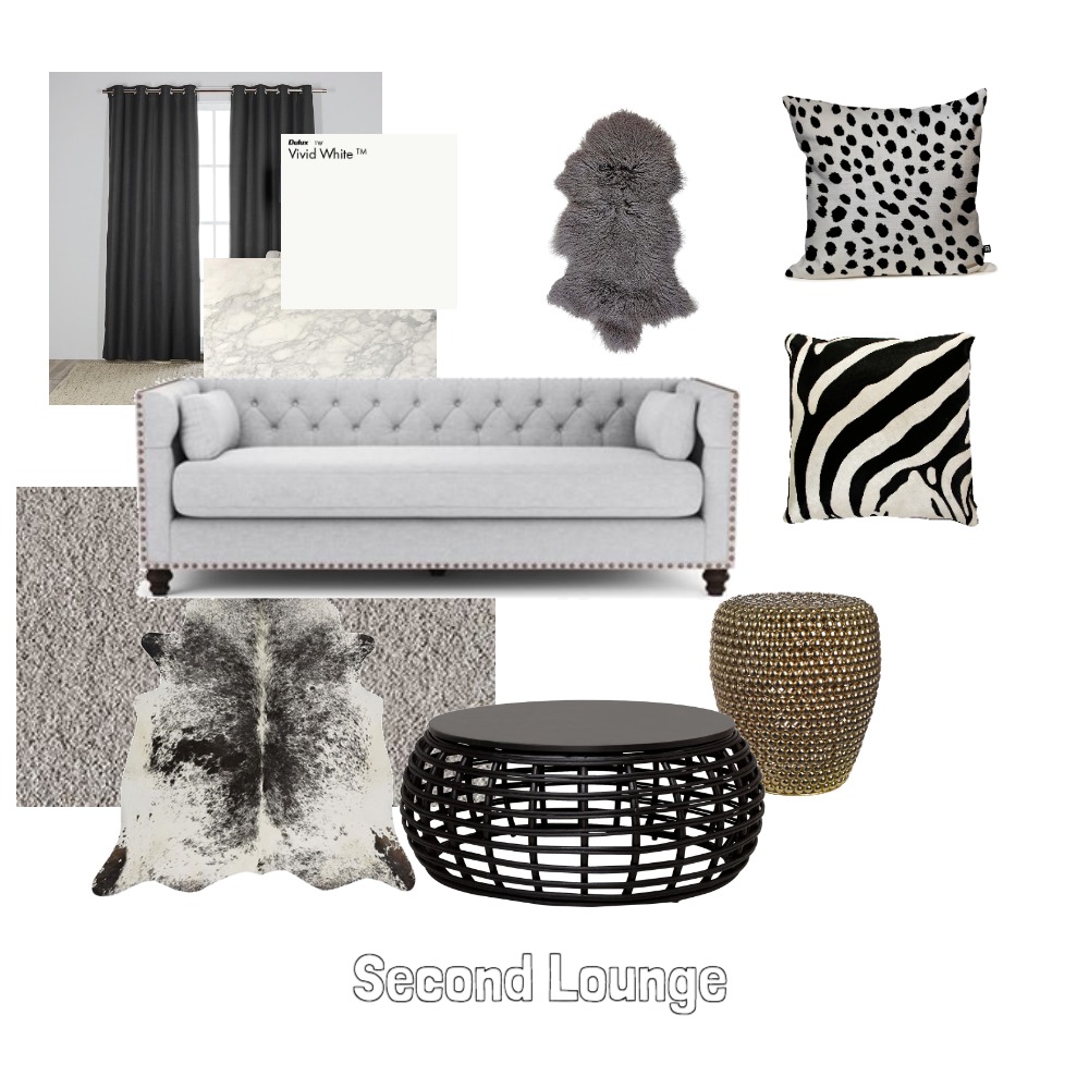 Second Lounge Interior Design Mood Board by SarahFoote - Style Sourcebook