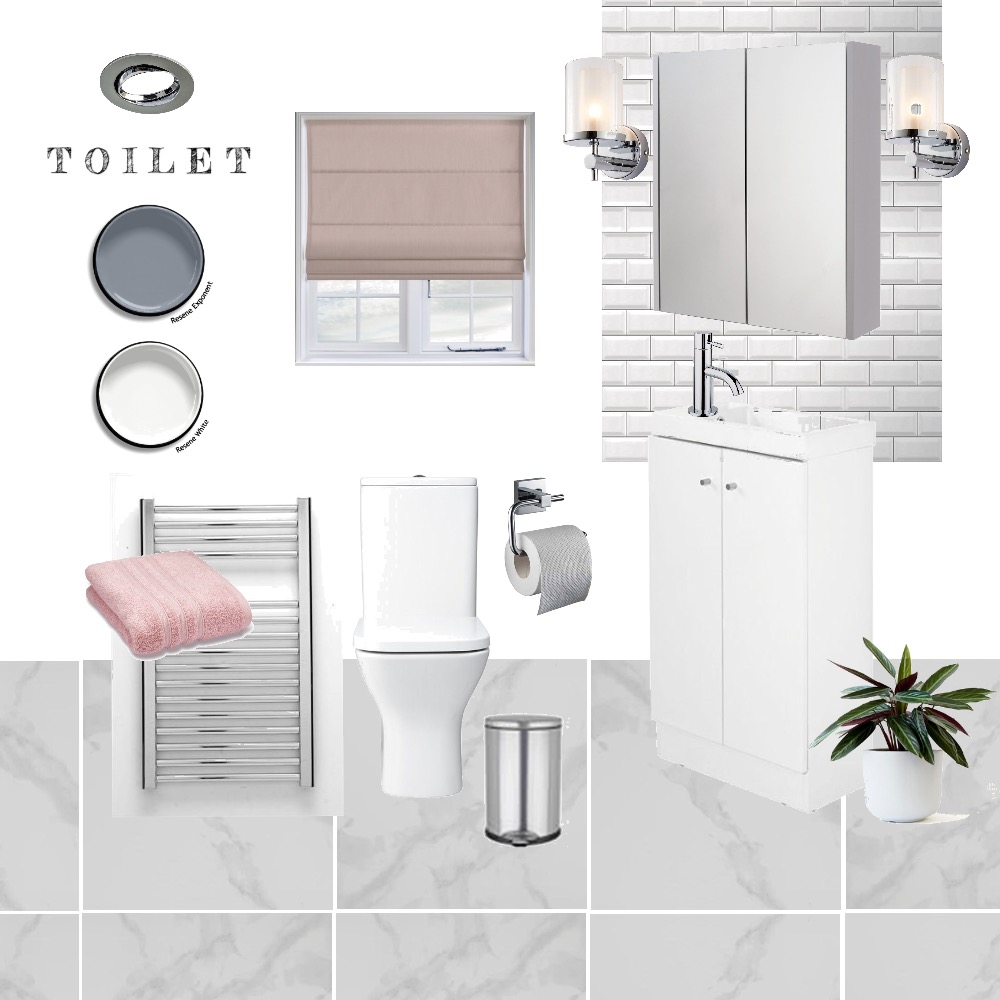 Toilet Interior Design Mood Board by Meganssch - Style Sourcebook