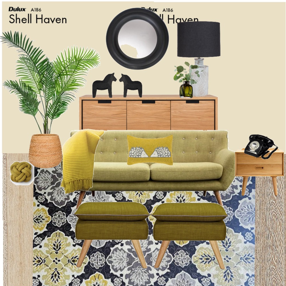 retro Interior Design Mood Board by De Novo Concepts - Style Sourcebook