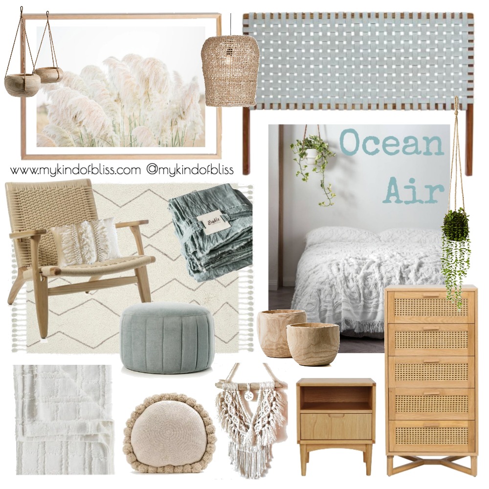Ocean Air Interior Design Mood Board by My Kind Of Bliss - Style Sourcebook