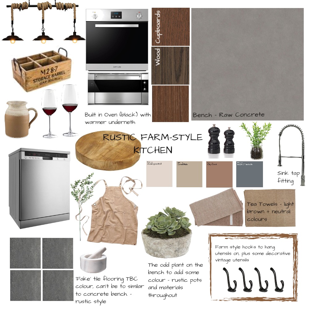 Mum's Kitchen - Mood Board #1 Interior Design Mood Board by ...
