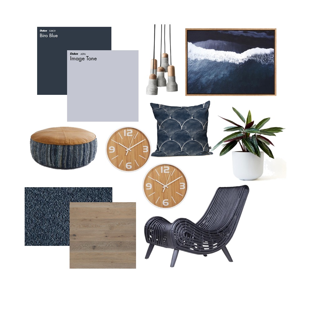Dark Denim Interior Design Mood Board by Choices Flooring - Style ...