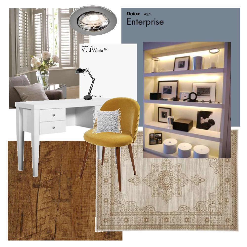 Study Interior Design Mood Board by abby_wilken - Style Sourcebook