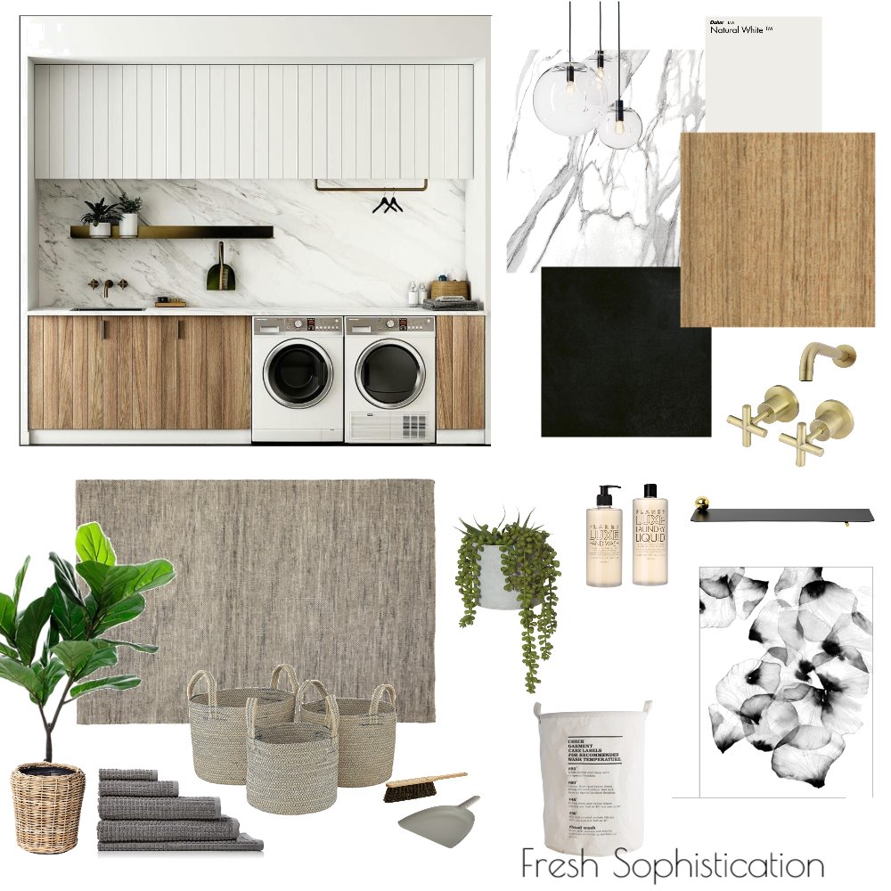 Fresh Sophistication - Laundry Interior Design Mood Board by Northern ...