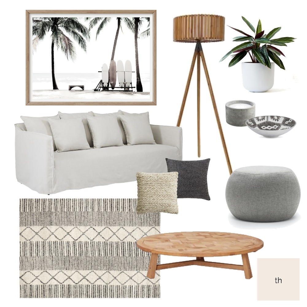 coastal organic Interior Design Mood Board by traceharts - Style Sourcebook