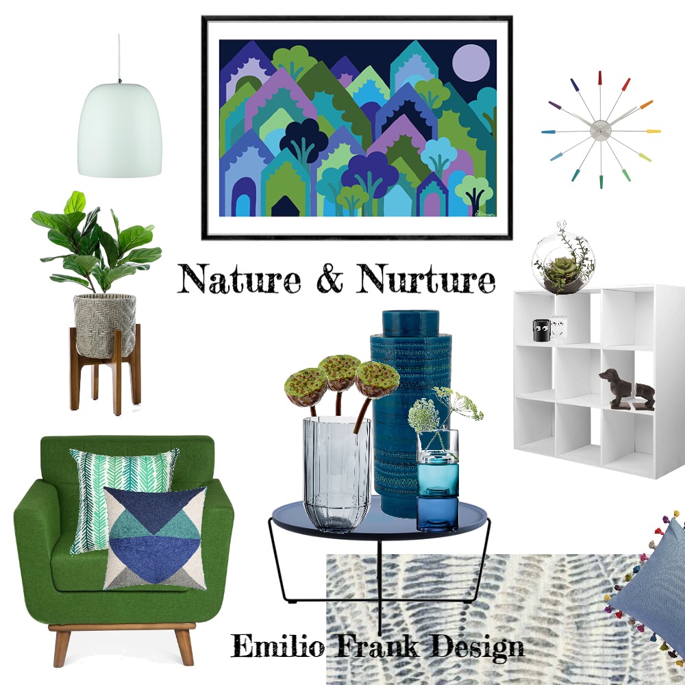 Nature & Nurture Interior Design Mood Board by Emilio Frank Design ...