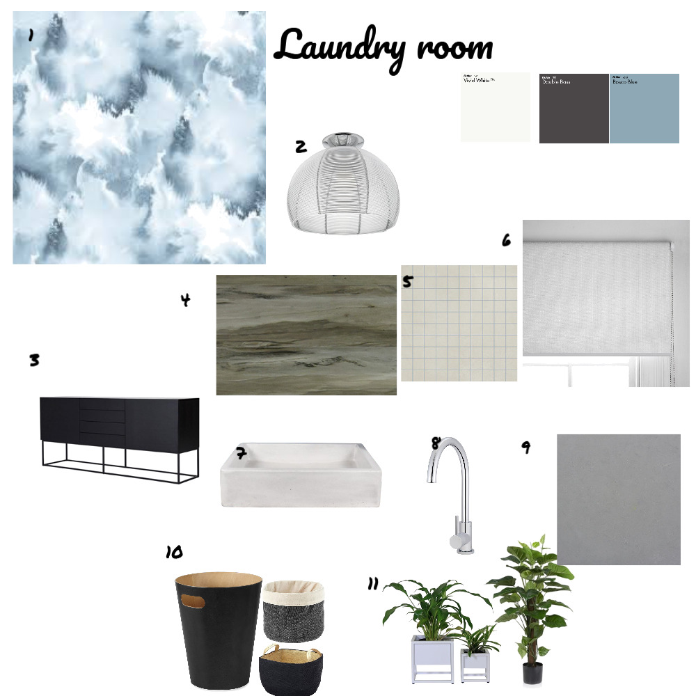 Laundry room Interior Design Mood Board by saba - Style Sourcebook