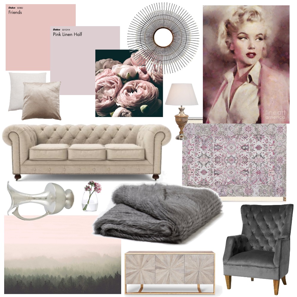 Romantic Interior Design Mood Board by angelajsutton - Style Sourcebook