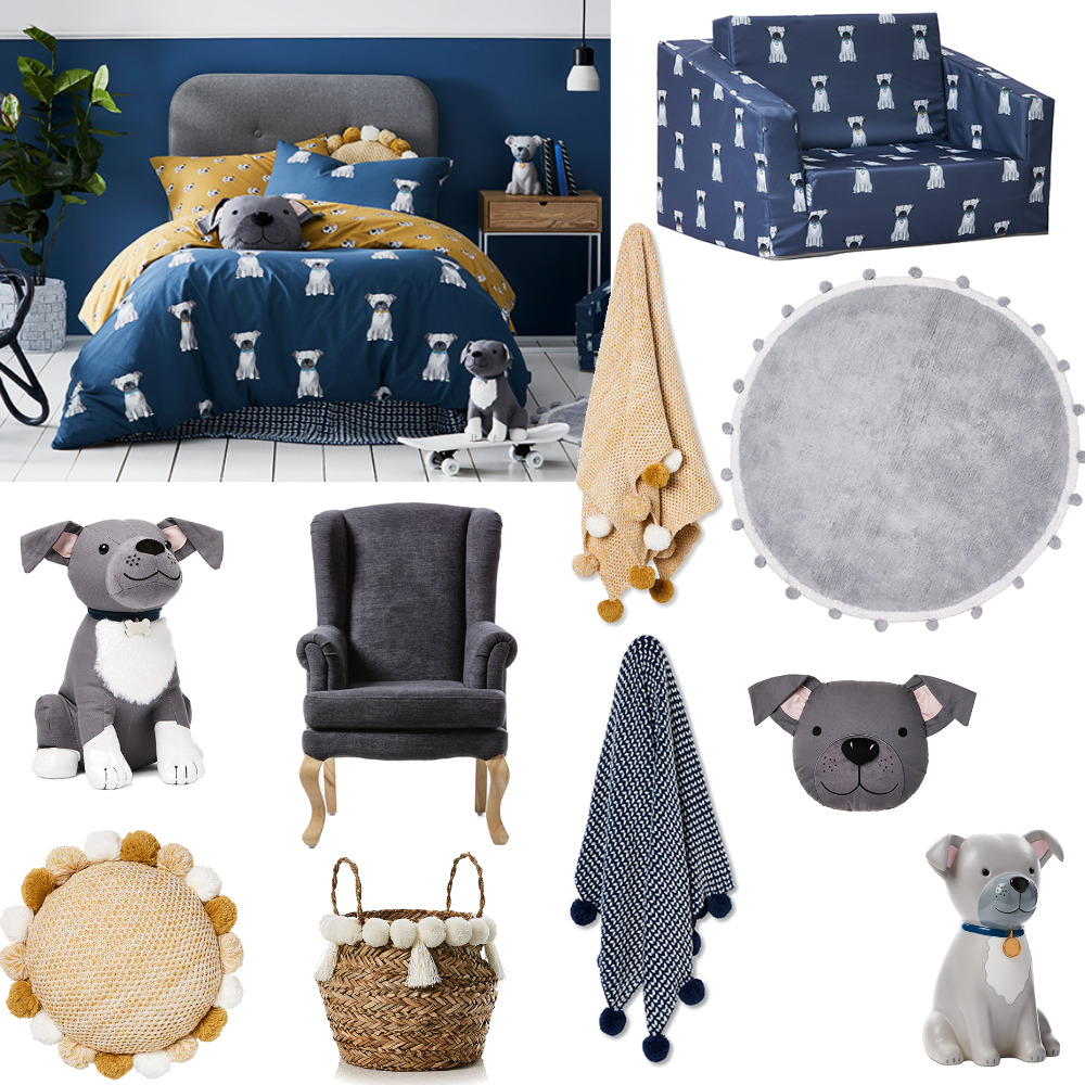 Adairs Kids - Puppy Dog Lover Interior Design Mood Board by Kriddys ...