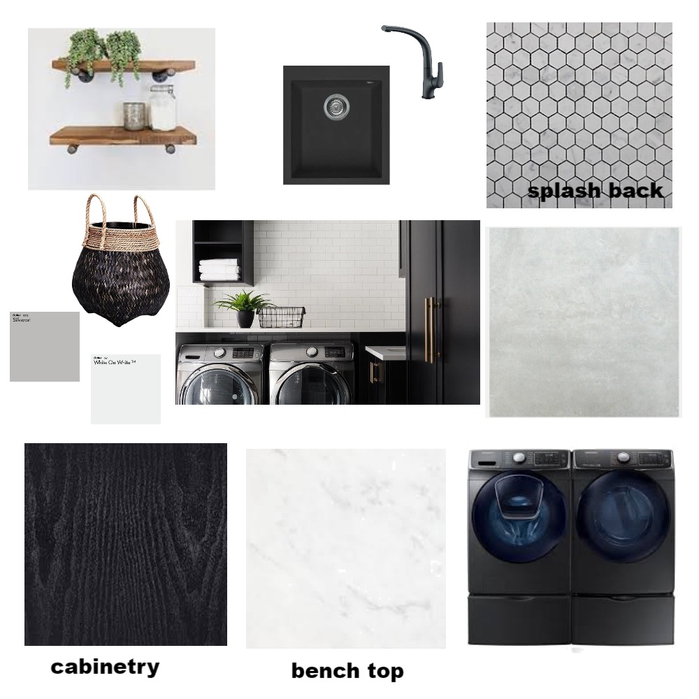 laundry Interior Design Mood Board by margie - Style Sourcebook