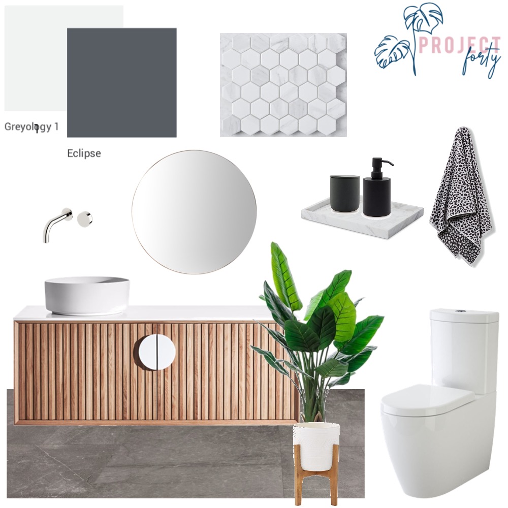 IDI Powder Room Interior Design Mood Board by Project Forty - Style ...