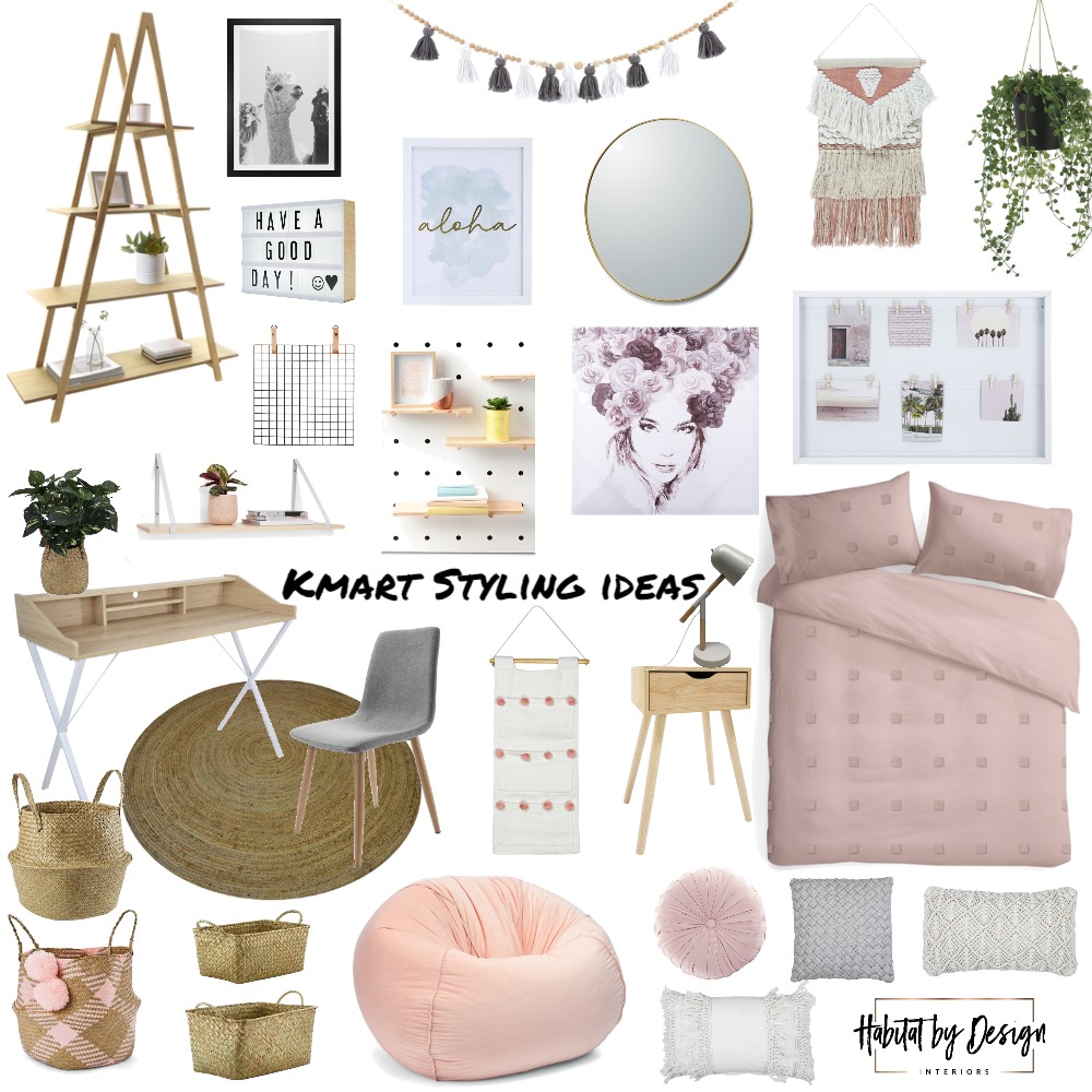 Kmart Styling Ideas - Kyra Interior Design Mood Board by Habitat_by ...