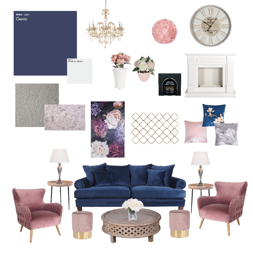 Bold and Glam Interior Design Mood Board by KellyT2019 - Style Sourcebook