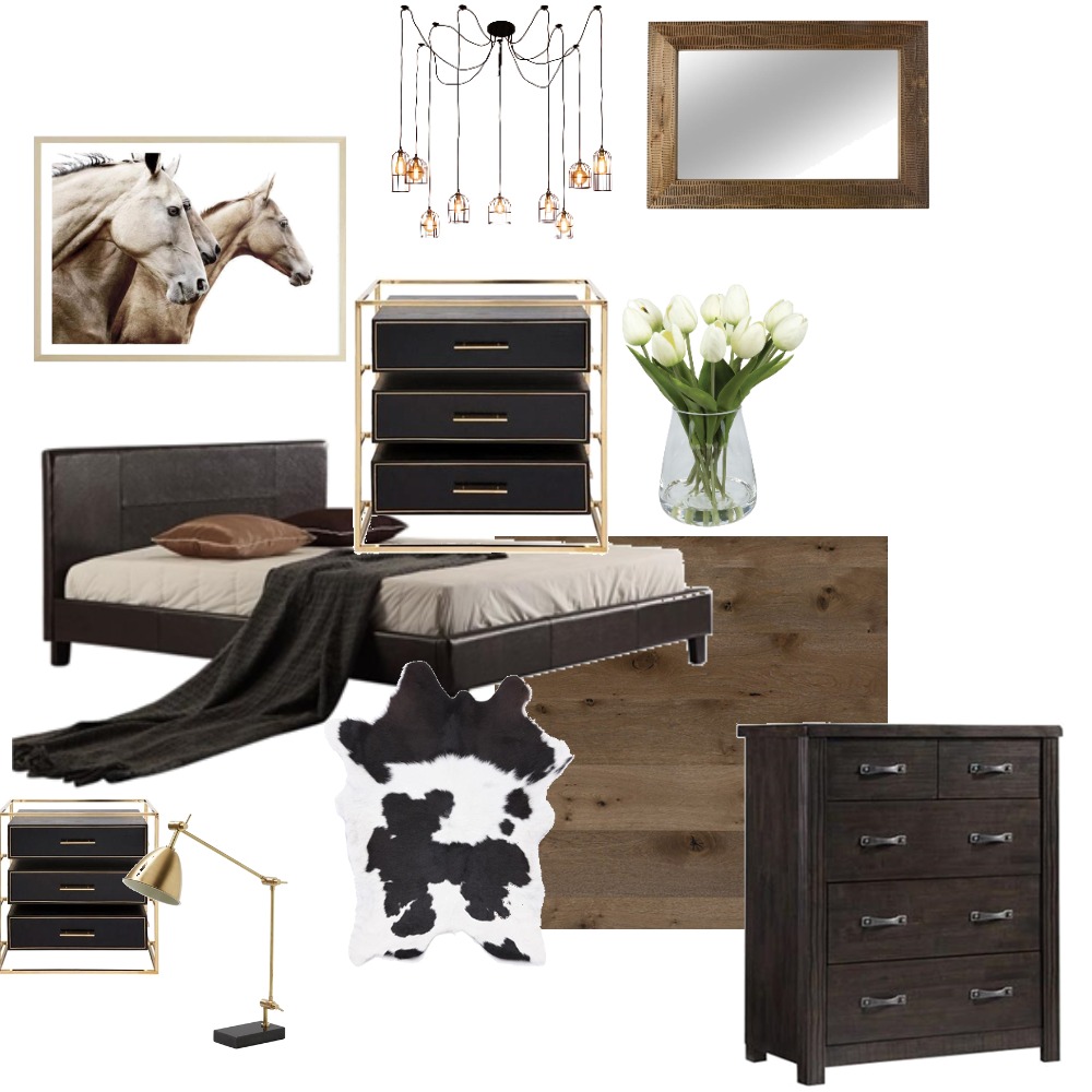 Rustic bedroom Interior Design Mood Board by Maxibaby - Style Sourcebook