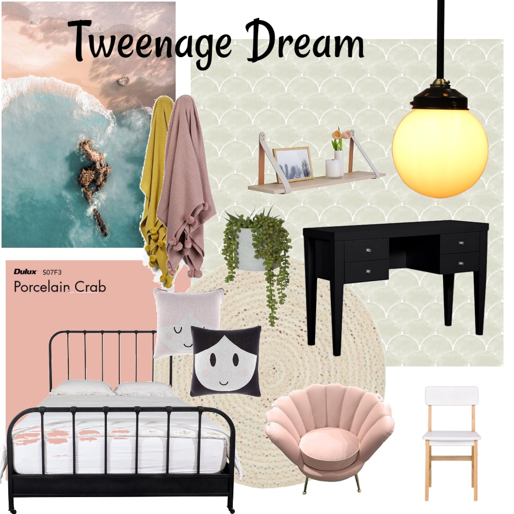 Fat Shack - Tweenage Dream Interior Design Mood Board by Robbie - Style ...
