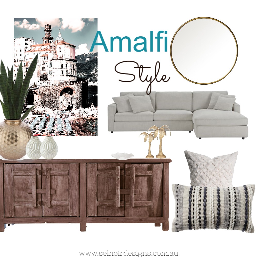Amalfi Style Interior Design Mood Board by Sel Noir Designs - Style ...