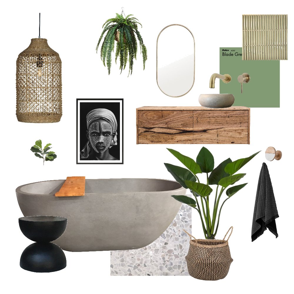 tropical lush Interior Design Mood Board by Caseyjo - Style Sourcebook