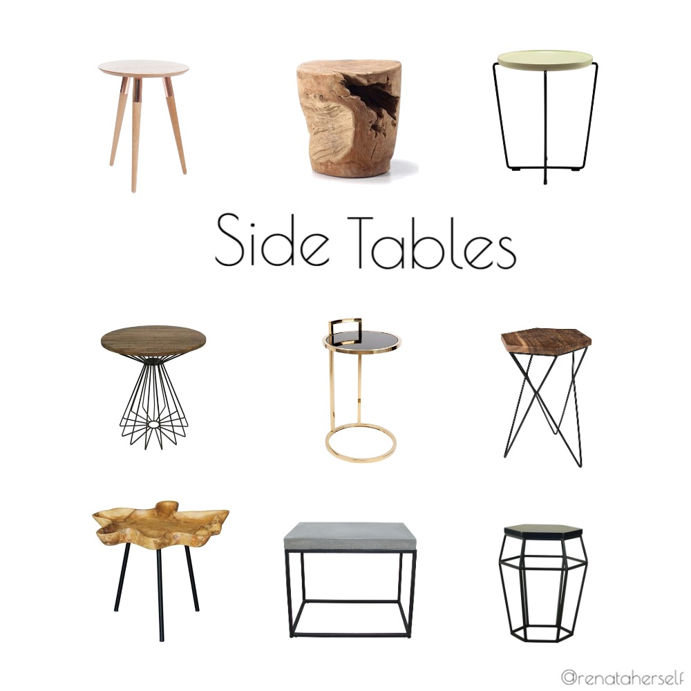Side tables Interior Design Mood Board by Renata - Style Sourcebook