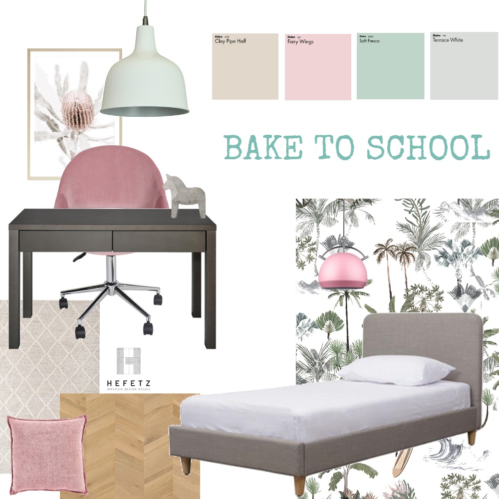 BACK TO SCHOOL GIRL Interior Design Mood Board by hefetz.d.s - Style ...