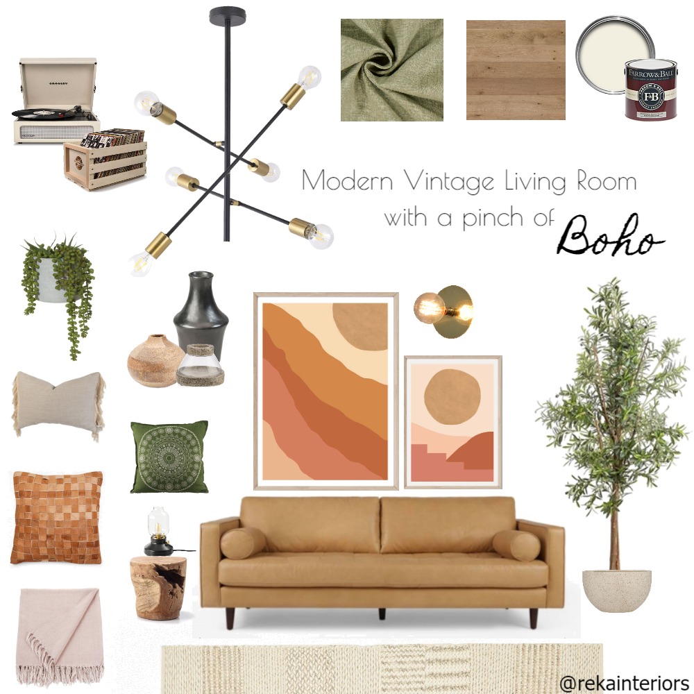 Boho Art & Styling Contest Interior Design Mood Board by Reka Fabian ...