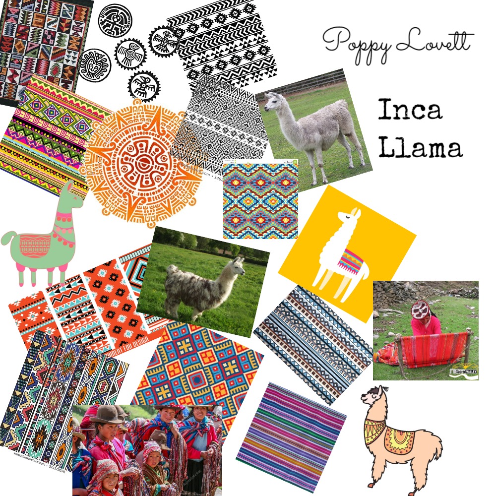 Inca Llama Interior Design Mood Board by gemmalovett - Style Sourcebook