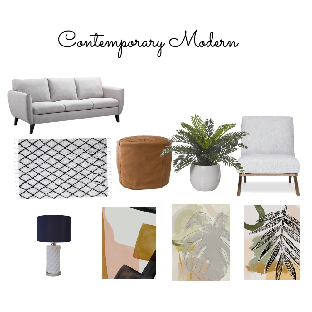 Contemporary Modern Interior Design Mood Board by jax - Style Sourcebook