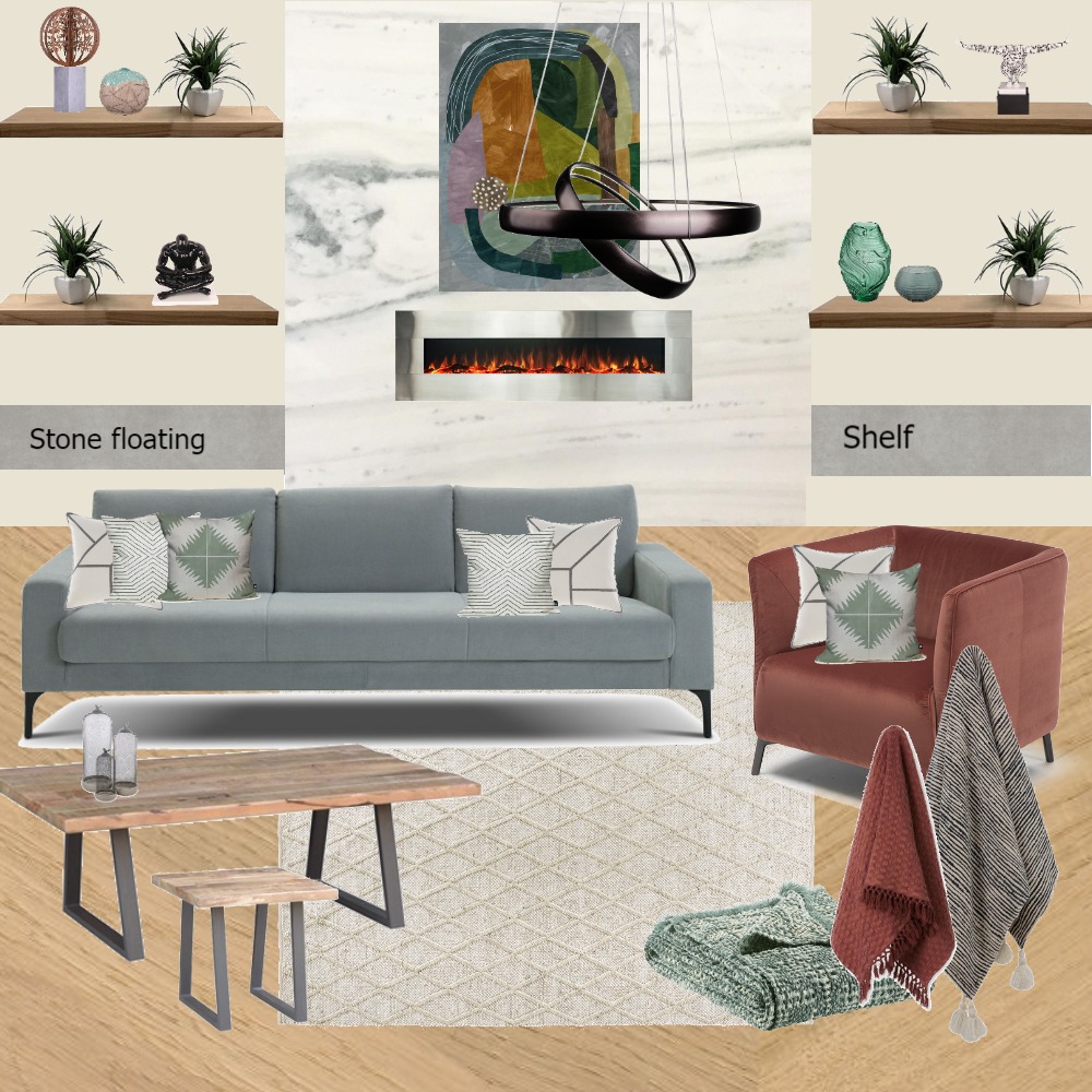 Mid Century Mod Family Interior Design Mood Board by Jo Laidlow - Style ...