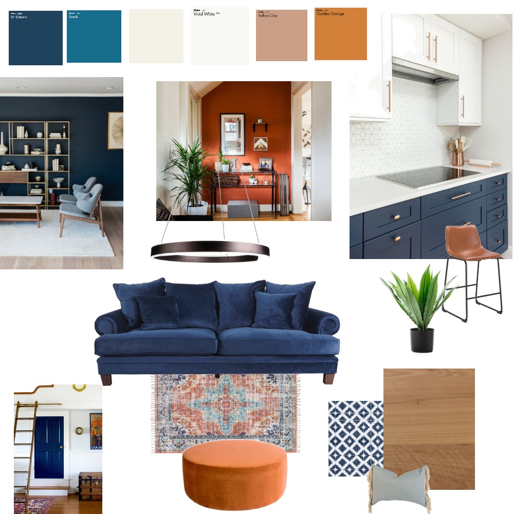 complementary colours Interior Design Mood Board by niya - Style Sourcebook