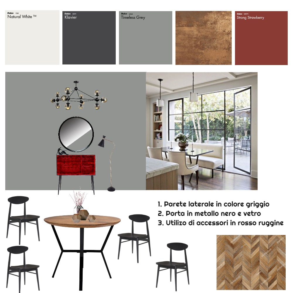 Rust Palette Interior Design Mood Board by Dolce Interiors - Style ...
