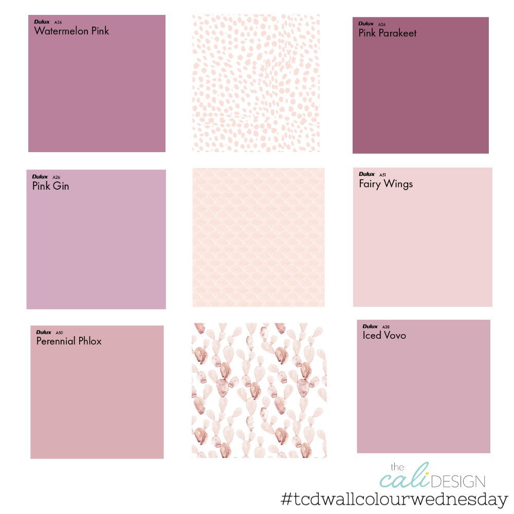 pink Interior Design Mood Board by The Cali Design - Style Sourcebook