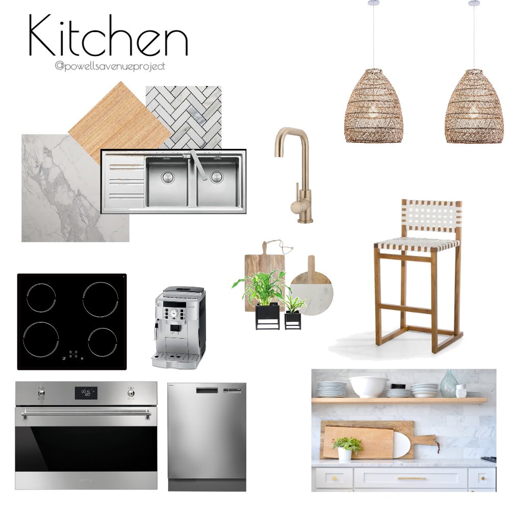 concept kitchen Interior Design Mood Board by Powellsaveproject - Style ...