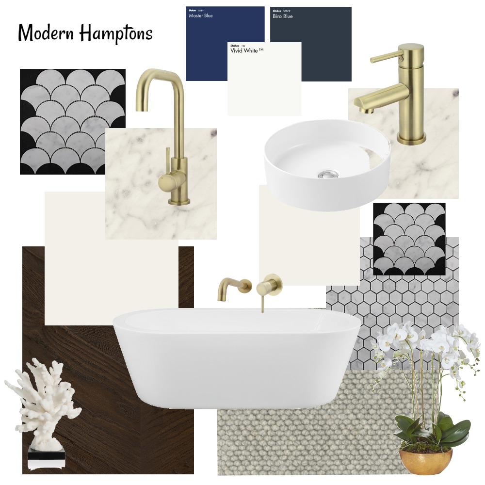 Modern Hamptons Internal Colour Scheme Interior Design Mood Board by ...