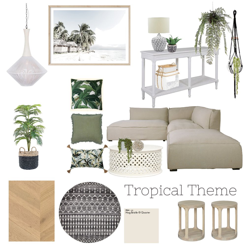 Tropical Mood Board Interior Design Mood Board by Hayloul79 - Style ...