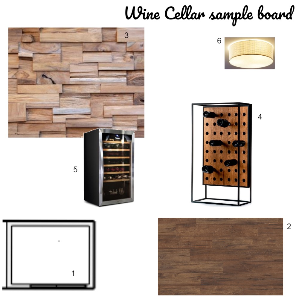 Wine cellar sample board Interior Design Mood Board by iva.petrova92 ...