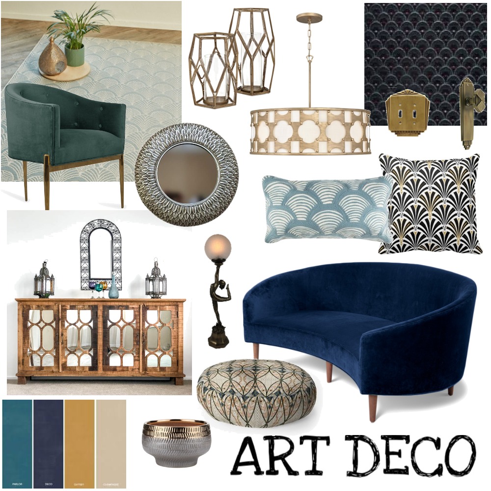 ART DECO Interior Design Mood Board by KarlienK - Style Sourcebook