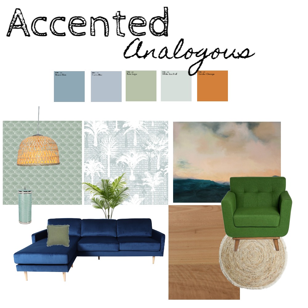 Accented Analogous Interior Design Mood Board by Measured Interiors ...